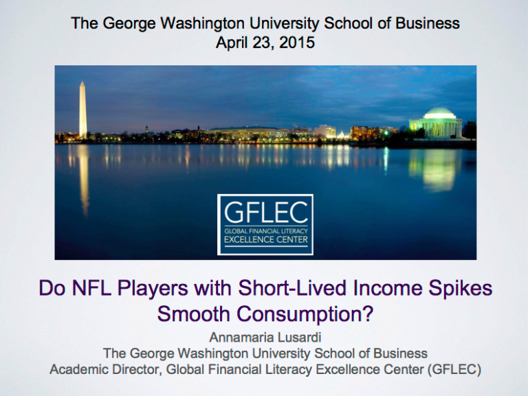 Financial Literacy for Professional Athletes | Global Financial ...