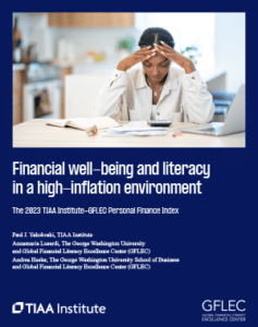 The TIAA Institute-GFLEC Personal Finance Index (P-Fin Index) | Global ...